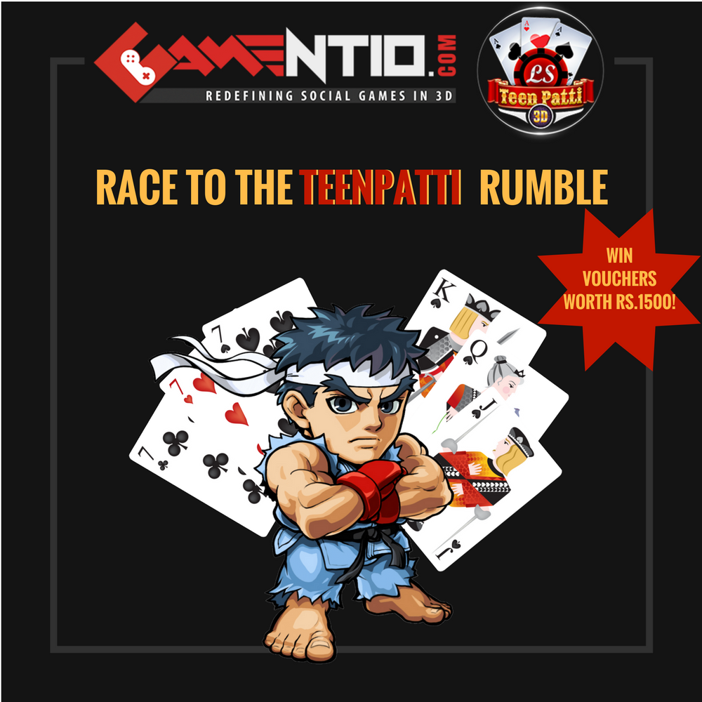 Race To The Teen Patti Rumble